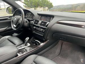 Black BMW X4 2015 in Vilnius, with an engine capacity of 2.99 L and mileage of 102 thousand km for 16000 €, photo 23 on AUTOMOTO.COM.LV