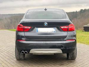 Black BMW X4 2015 in Vilnius, with an engine capacity of 2.99 L and mileage of 102 thousand km for 16000 €, photo 28 on AUTOMOTO.COM.LV