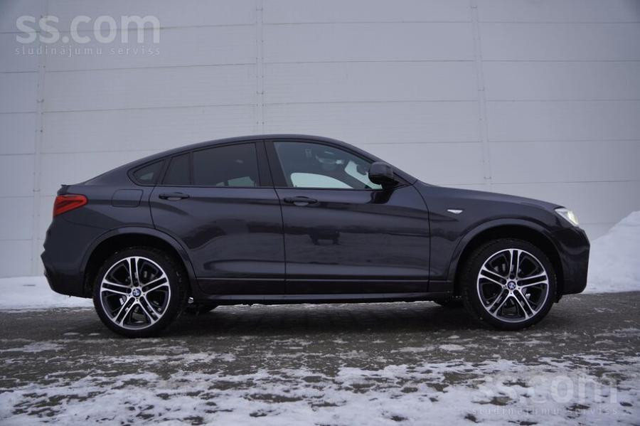 Melns BMW X4 2015 Rīga, ar dzinēja tilpumu 3.00 L un nobraukumu 0 tūkst. km par 19490 €, foto 1 vietnē AUTOMOTO.COM.LV