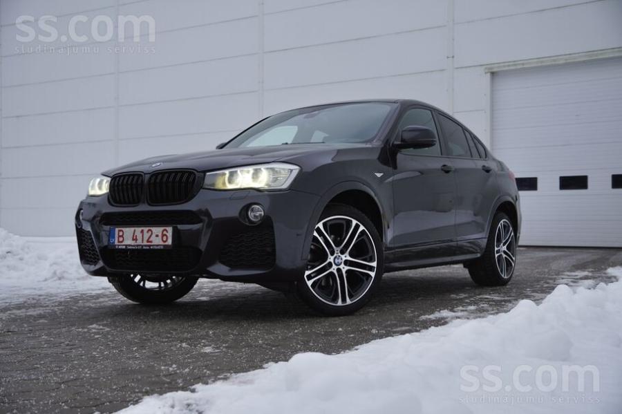 Melns BMW X4 2015 Rīga, ar dzinēja tilpumu 3.00 L un nobraukumu 0 tūkst. km par 19490 €, foto 4 vietnē AUTOMOTO.COM.LV