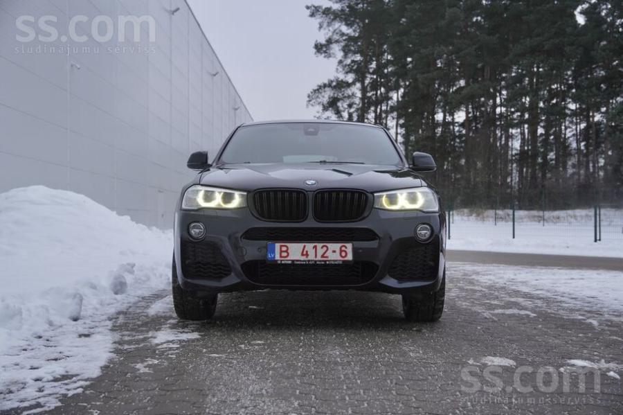 Melns BMW X4 2015 Rīga, ar dzinēja tilpumu 3.00 L un nobraukumu 0 tūkst. km par 19490 €, foto 7 vietnē AUTOMOTO.COM.LV