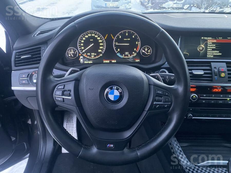 Melns BMW X4 2015 Rīga, ar dzinēja tilpumu 3.00 L un nobraukumu 0 tūkst. km par 19490 €, foto 25 vietnē AUTOMOTO.COM.LV