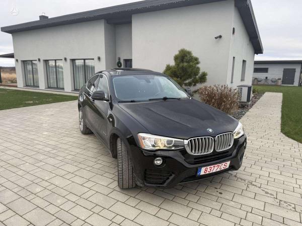 Black BMW X4 2015 in Klaipeda, with an engine capacity of 2.00 L and mileage of 189 thousand km for 16000 €, photo 1 on AUTOMOTO.COM.LV