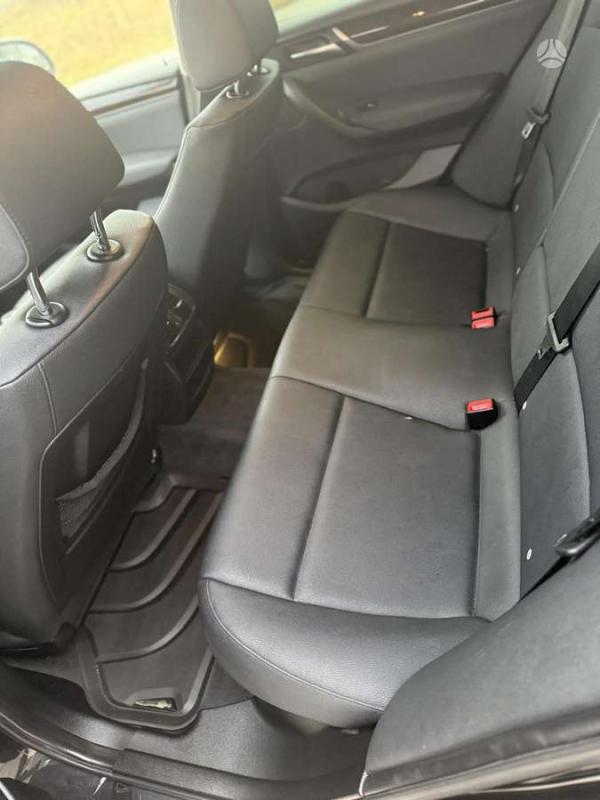 Black BMW X4 2015 in Klaipeda, with an engine capacity of 2.00 L and mileage of 189 thousand km for 15500 €, photo 11 on AUTOMOTO.COM.LV