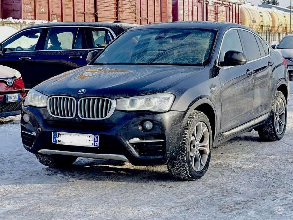 Black BMW X4 2015 in Vilnius, with an engine capacity of 2.99 L and mileage of 102 thousand km for 17300 €, photo 1 on AUTOMOTO.COM.LV