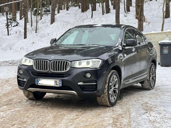 Melns BMW X4 2015 Viļņa, ar dzinēja tilpumu 2.99 L un nobraukumu 10 tūkst. km par 17999 €, foto 2 vietnē AUTOMOTO.COM.LV