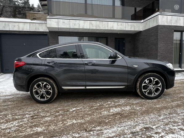 Melns BMW X4 2015 Viļņa, ar dzinēja tilpumu 2.99 L un nobraukumu 10 tūkst. km par 17999 €, foto 4 vietnē AUTOMOTO.COM.LV