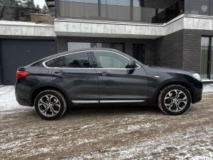 Black BMW X4 2015 in Vilnius, with an engine capacity of 2.99 L and mileage of 10 thousand km for 17999 €, photo 4 on AUTOMOTO.COM.LV
