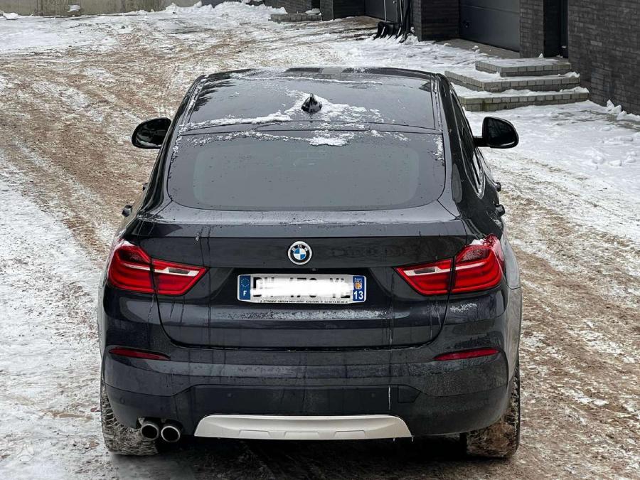 Black BMW X4 2015 in Vilnius, with an engine capacity of 2.99 L and mileage of 10 thousand km for 17999 €, photo 11 on AUTOMOTO.COM.LV