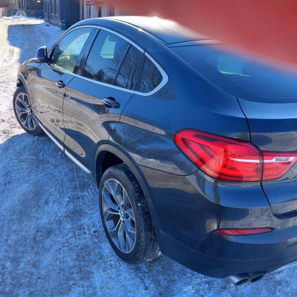 Melns BMW X4 2015 Šilutė, ar dzinēja tilpumu 2.98 L un nobraukumu 199 tūkst. km par 10300 €, foto 7 vietnē AUTOMOTO.COM.LV