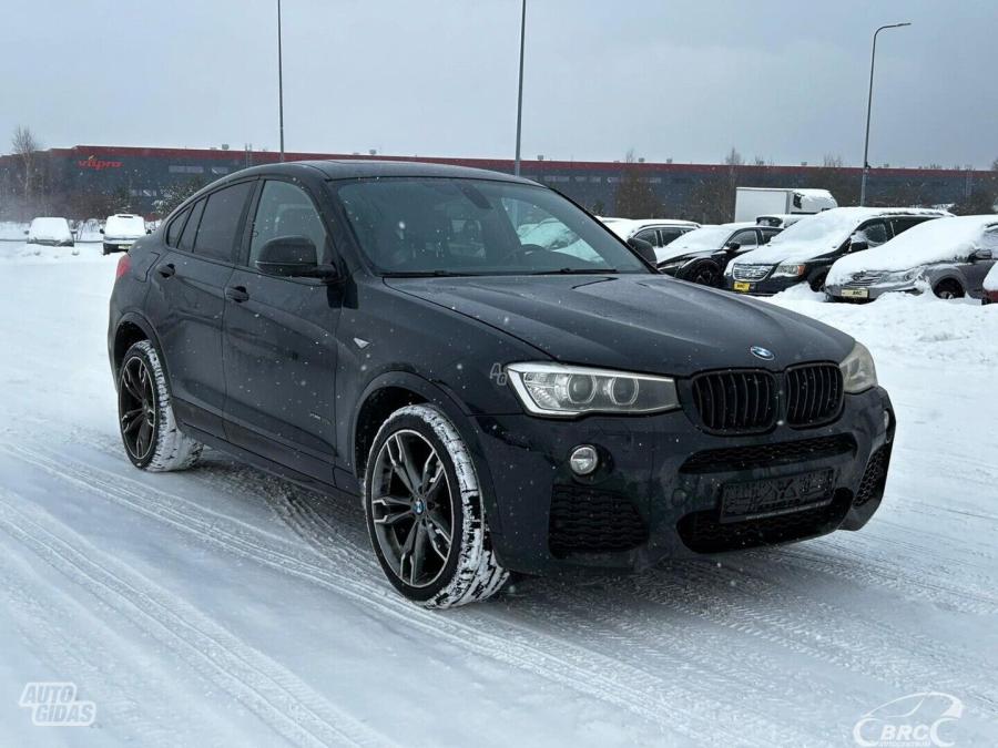 Melns BMW X4 2015 Avižieniai, ar dzinēja tilpumu 2.00 L un nobraukumu 206 tūkst. km par 13500 €, foto 3 vietnē AUTOMOTO.COM.LV