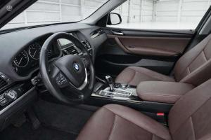 Black BMW X4 2015 in Vilnius, with an engine capacity of 2.00 L and mileage of 219 thousand km for 17600 €, photo 12 on AUTOMOTO.COM.LV