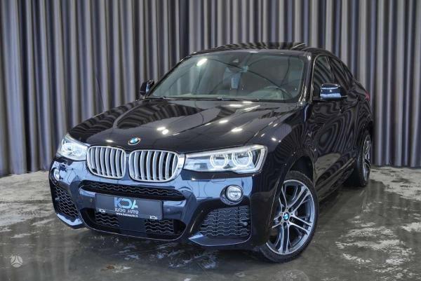 Black BMW X4 2015 in Marijampole, with an engine capacity of 2.99 L and mileage of 311 thousand km for 16950 €, photo 4 on AUTOMOTO.COM.LV