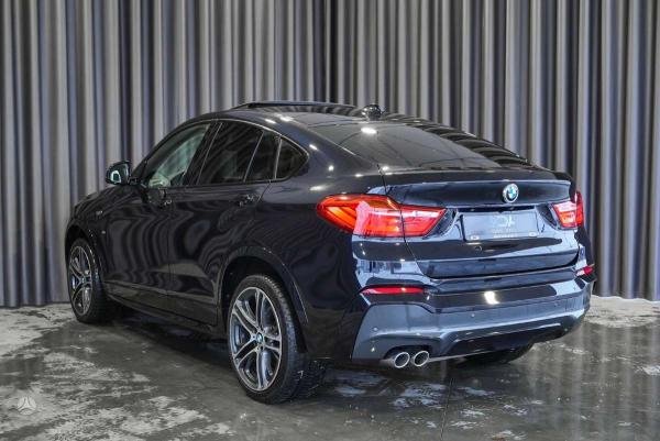 Black BMW X4 2015 in Marijampole, with an engine capacity of 2.99 L and mileage of 311 thousand km for 16950 €, photo 9 on AUTOMOTO.COM.LV