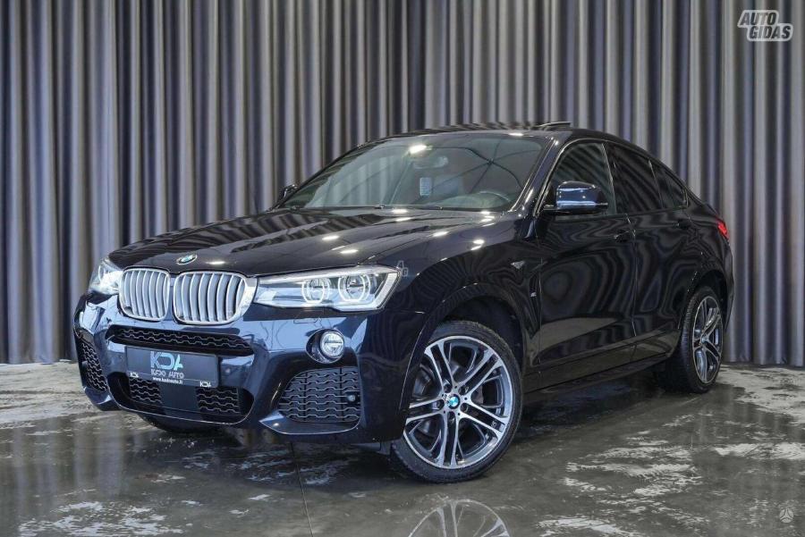 Black BMW X4 2015 in Marijampole, with an engine capacity of 3.00 L and mileage of 311 thousand km for 16950 €, photo 5 on AUTOMOTO.COM.LV