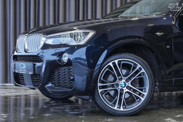 Black BMW X4 2015 in Marijampole, with an engine capacity of 3.00 L and mileage of 311 thousand km for 16550 €, photo 6 on AUTOMOTO.COM.LV