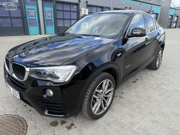 Black BMW X4 2015 in Vilnius, with an engine capacity of 2.00 L and mileage of 199 thousand km for 16250 €, photo 2 on AUTOMOTO.COM.LV