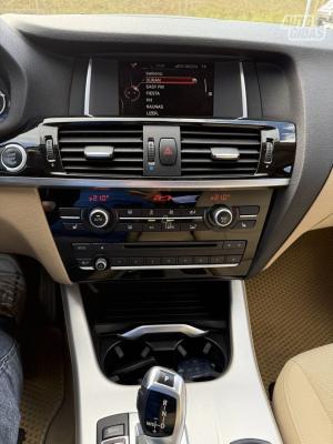 Black BMW X4 2015 in Vilnius, with an engine capacity of 2.00 L and mileage of 199 thousand km for 16250 €, photo 18 on AUTOMOTO.COM.LV