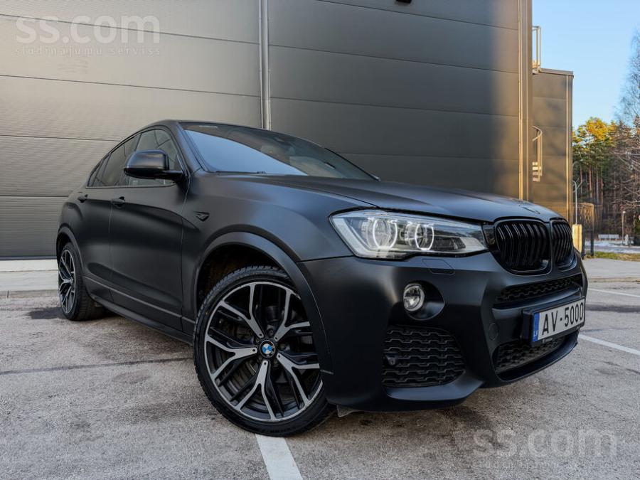 Melns BMW X4 2015 Rīga, ar dzinēja tilpumu 3.00 L un nobraukumu 205 tūkst. km par 18500 €, foto 3 vietnē AUTOMOTO.COM.LV