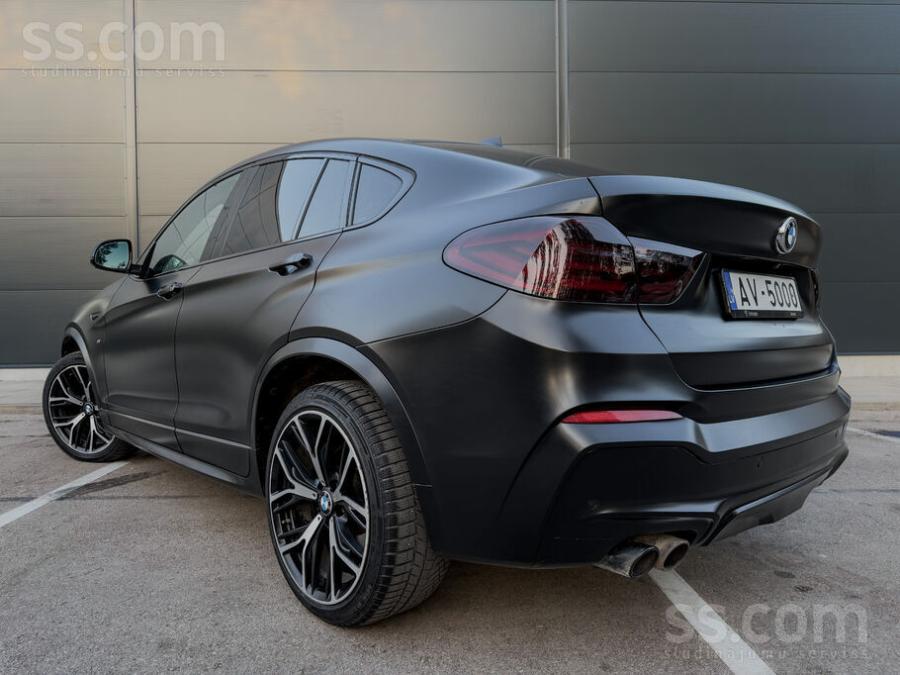 Melns BMW X4 2015 Rīga, ar dzinēja tilpumu 3.00 L un nobraukumu 205 tūkst. km par 18500 €, foto 5 vietnē AUTOMOTO.COM.LV