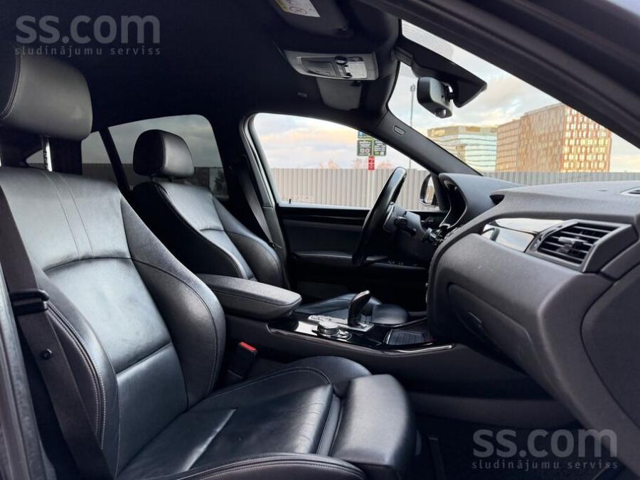 Melns BMW X4 2015 Rīga, ar dzinēja tilpumu 3.00 L un nobraukumu 205 tūkst. km par 18500 €, foto 12 vietnē AUTOMOTO.COM.LV