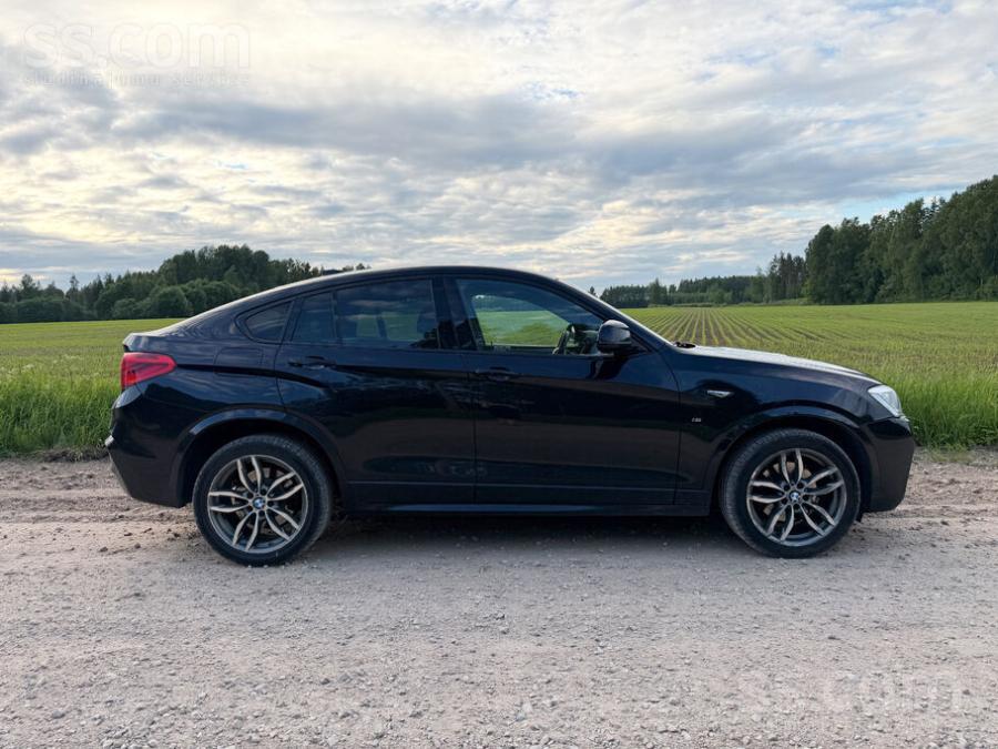 Melns BMW X4 2015 Valka, ar dzinēja tilpumu 3.00 L un nobraukumu 330 tūkst. km par 14800 €, foto 3 vietnē AUTOMOTO.COM.LV