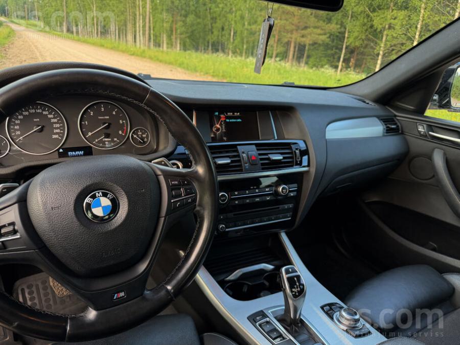 Melns BMW X4 2015 Valka, ar dzinēja tilpumu 3.00 L un nobraukumu 330 tūkst. km par 14800 €, foto 5 vietnē AUTOMOTO.COM.LV