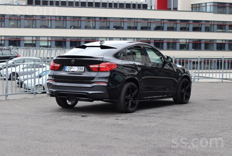 Melns BMW X4 2015 Rīga, ar dzinēja tilpumu 3.00 L un nobraukumu 160 tūkst. km par 18980 €, foto 7 vietnē AUTOMOTO.COM.LV