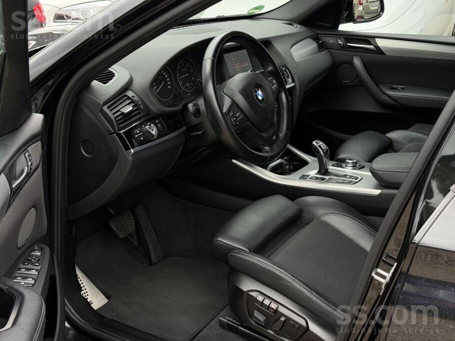 Melns BMW X4 2015 Rīga, ar dzinēja tilpumu 3.00 L un nobraukumu 160 tūkst. km par 18980 €, foto 9 vietnē AUTOMOTO.COM.LV