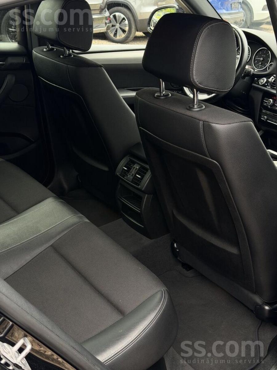 Melns BMW X4 2015 Rīga, ar dzinēja tilpumu 3.00 L un nobraukumu 160 tūkst. km par 18980 €, foto 13 vietnē AUTOMOTO.COM.LV