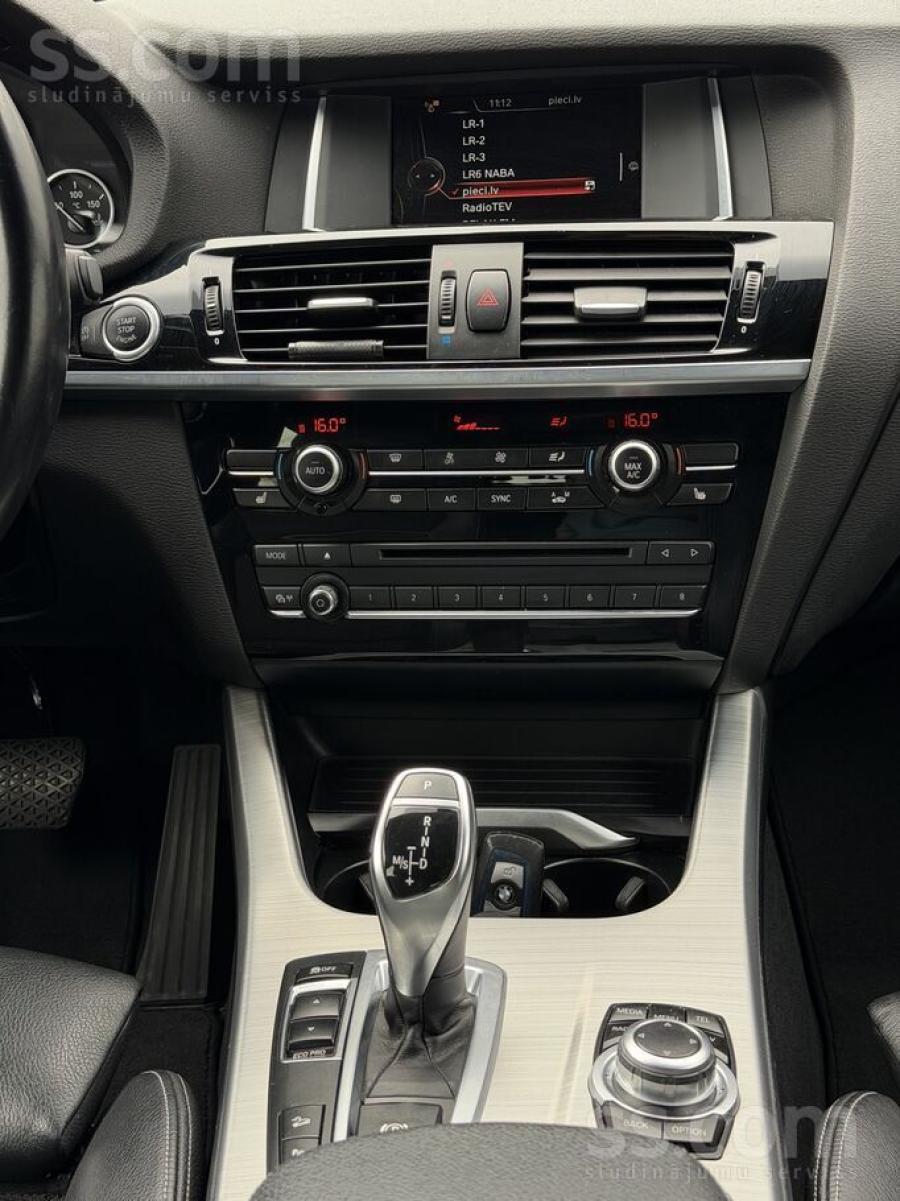Melns BMW X4 2015 Rīga, ar dzinēja tilpumu 3.00 L un nobraukumu 160 tūkst. km par 18980 €, foto 15 vietnē AUTOMOTO.COM.LV