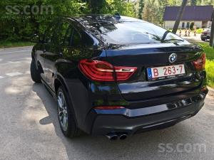 Black BMW X4 2015 in Ogre, with an engine capacity of 3.00 L and mileage of 0 thousand km for 15999 €, photo 7 on AUTOMOTO.COM.LV