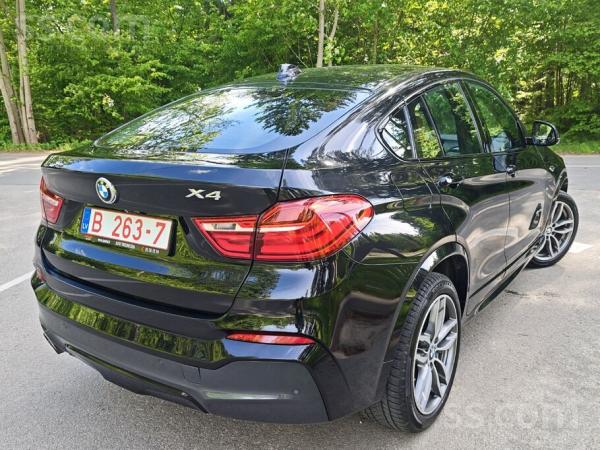 Black BMW X4 2015 in Ogre, with an engine capacity of 3.00 L and mileage of 0 thousand km for 15999 €, photo 8 on AUTOMOTO.COM.LV