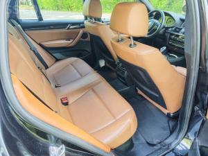 Black BMW X4 2015 in Ogre, with an engine capacity of 3.00 L and mileage of 0 thousand km for 15999 €, photo 12 on AUTOMOTO.COM.LV