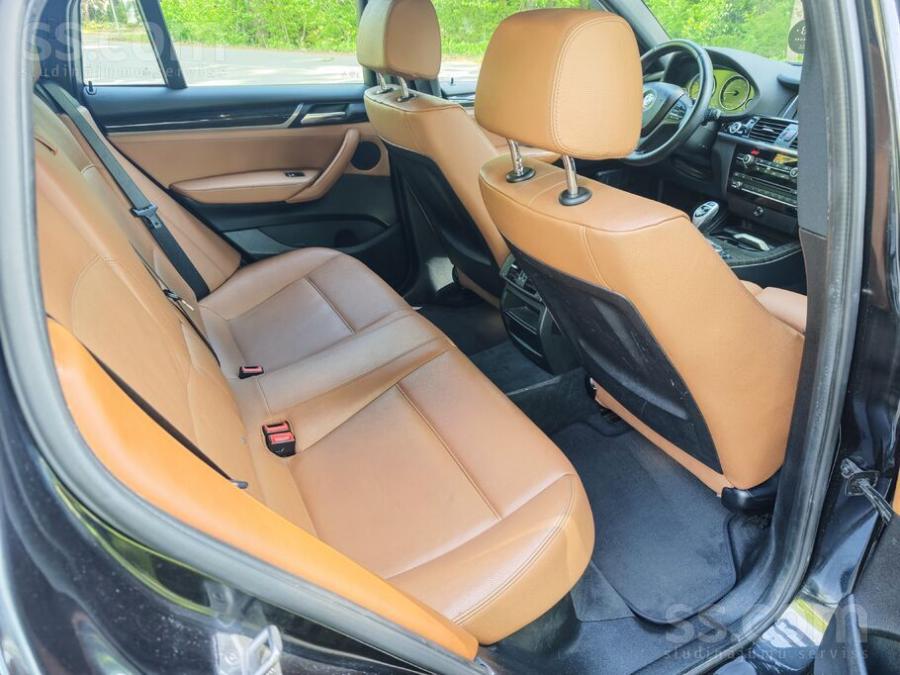 Black BMW X4 2015 in Ogre, with an engine capacity of 3.00 L and mileage of 0 thousand km for 15999 €, photo 12 on AUTOMOTO.COM.LV