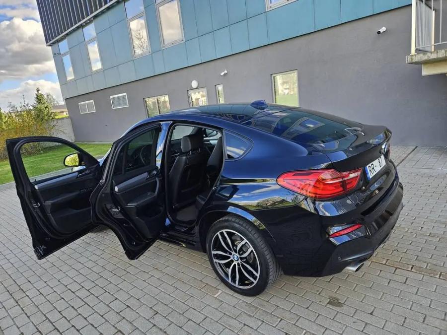 Melns BMW X4 2015 Jēkabpils, ar dzinēja tilpumu 2.00 L un nobraukumu 193 tūkst. km par 17990 €, foto 18 vietnē AUTOMOTO.COM.LV