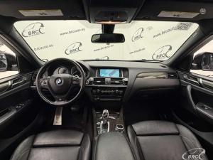 Black BMW X4 2015 in Vilnius, with an engine capacity of 2.00 L and mileage of 206 thousand km for 10900 €, photo 5 on AUTOMOTO.COM.LV