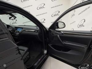 Black BMW X4 2015 in Vilnius, with an engine capacity of 2.00 L and mileage of 206 thousand km for 10900 €, photo 10 on AUTOMOTO.COM.LV