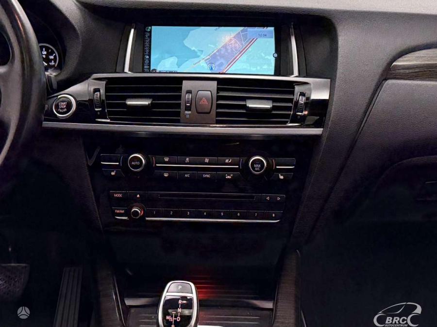 Black BMW X4 2015 in Vilnius, with an engine capacity of 2.00 L and mileage of 206 thousand km for 10900 €, photo 18 on AUTOMOTO.COM.LV