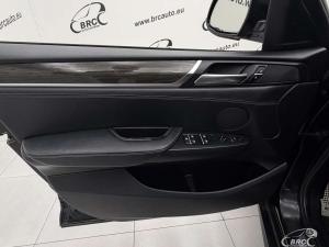 Black BMW X4 2015 in Vilnius, with an engine capacity of 2.00 L and mileage of 206 thousand km for 10900 €, photo 21 on AUTOMOTO.COM.LV