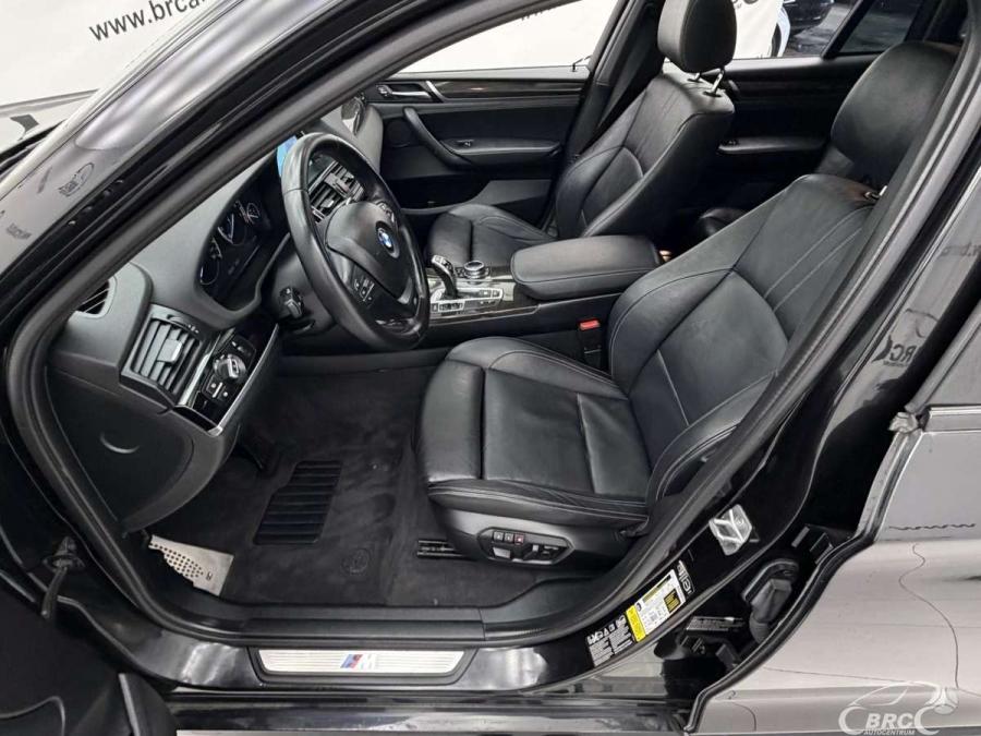 Black BMW X4 2015 in Vilnius, with an engine capacity of 2.00 L and mileage of 206 thousand km for 10900 €, photo 22 on AUTOMOTO.COM.LV