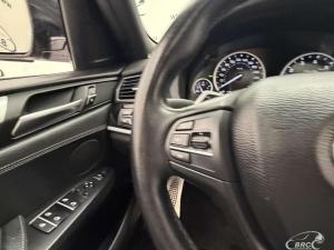 Black BMW X4 2015 in Vilnius, with an engine capacity of 2.00 L and mileage of 206 thousand km for 10900 €, photo 31 on AUTOMOTO.COM.LV