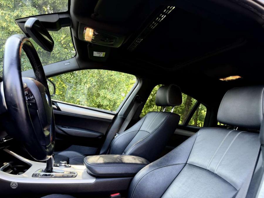 Melns BMW X4 2015 Kauņa, ar dzinēja tilpumu 2.99 L un nobraukumu 277 tūkst. km par 15750 €, foto 7 vietnē AUTOMOTO.COM.LV