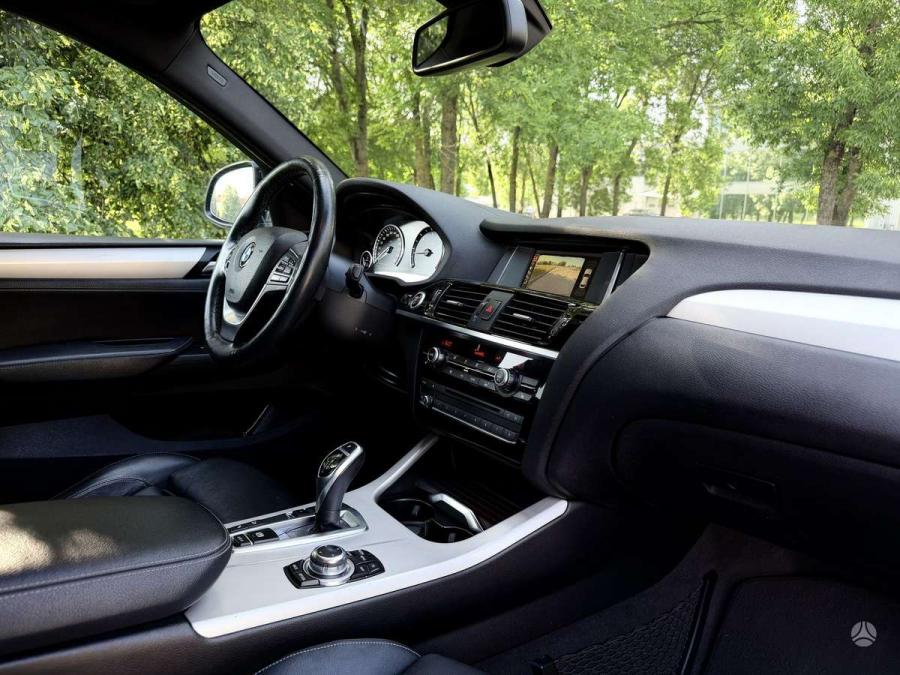 Melns BMW X4 2015 Kauņa, ar dzinēja tilpumu 2.99 L un nobraukumu 277 tūkst. km par 15750 €, foto 13 vietnē AUTOMOTO.COM.LV