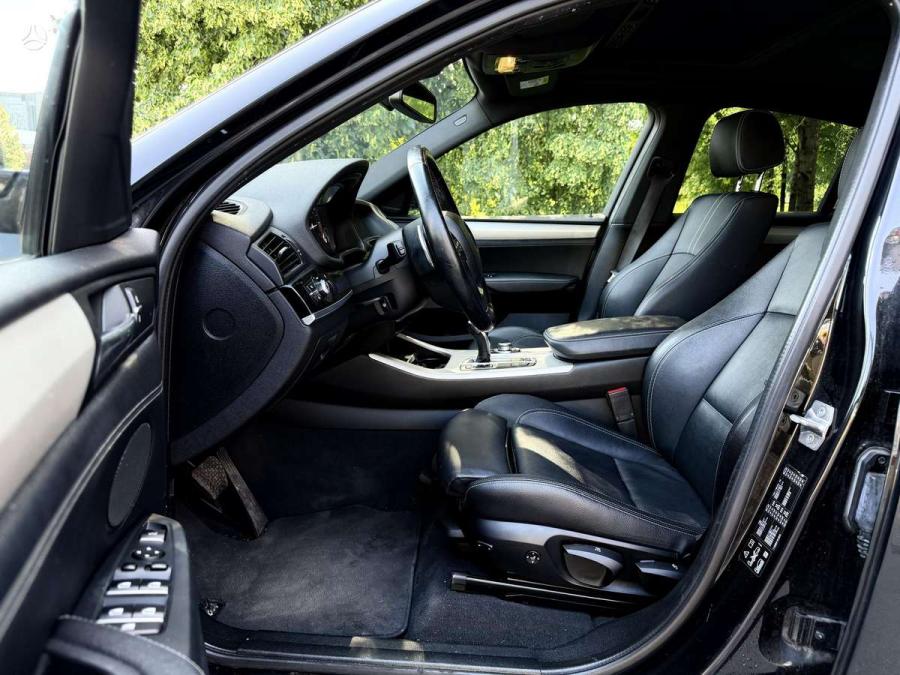 Melns BMW X4 2015 Kauņa, ar dzinēja tilpumu 2.99 L un nobraukumu 277 tūkst. km par 15750 €, foto 14 vietnē AUTOMOTO.COM.LV