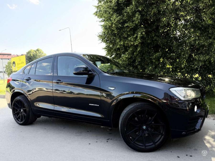 Melns BMW X4 2015 Kauņa, ar dzinēja tilpumu 2.99 L un nobraukumu 277 tūkst. km par 15750 €, foto 19 vietnē AUTOMOTO.COM.LV