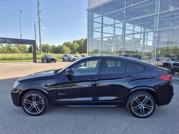 Melns BMW X4 2015 Panevēža, ar dzinēja tilpumu 2.00 L un nobraukumu 401 tūkst. km par 12650 €, foto 8 vietnē AUTOMOTO.COM.LV