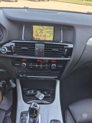 Black BMW X4 2015 in Panevezys, with an engine capacity of 2.00 L and mileage of 401 thousand km for 12650 €, photo 17 on AUTOMOTO.COM.LV
