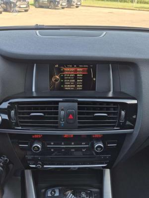 Black BMW X4 2015 in Panevezys, with an engine capacity of 2.00 L and mileage of 401 thousand km for 12650 €, photo 20 on AUTOMOTO.COM.LV