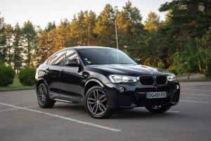 Black BMW X4 2015 in Elektrenai, with an engine capacity of 2.00 L and mileage of 282 thousand km for 17300 €, photo  on AUTOMOTO.COM.LV